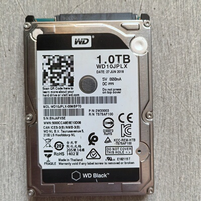 议价WD西数1TB黑盘议价