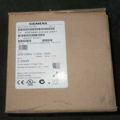 询价全新原装西门子MICROMASTER440变频器，型号6S