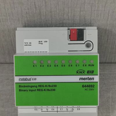 MERTEN KNX 644692 BINARY REGK8X230 INSTABUS EIBNEW WITHOUT B