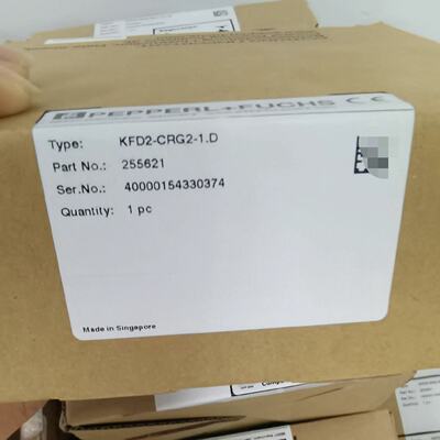 议价KFD2-CRG2-1.D倍加福信号调节安全栅 货号255621全新原装现货