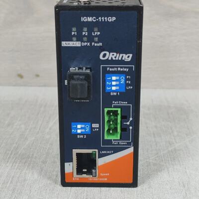 ORING IGMC111GP MEDIA CONVERTER 1248VDC NEW WO BOX