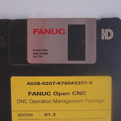 Disquete Floppy Usado FANUC OPEN CNC A02B0207K760ZZ075