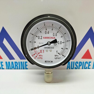 Manometro Composto Di Ammoniaca Hisco CL.1.5 0.11 Mpa Montag