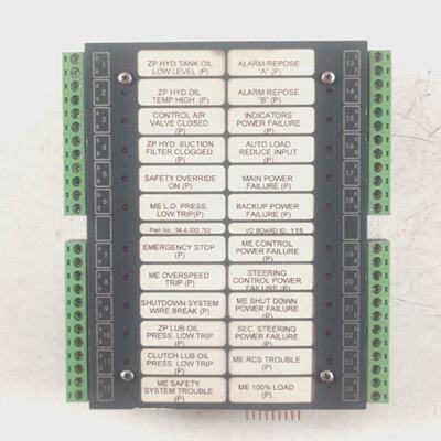 Praxis 98.6.032.702 ID 115 Placa IO Rev DA W17570024DA