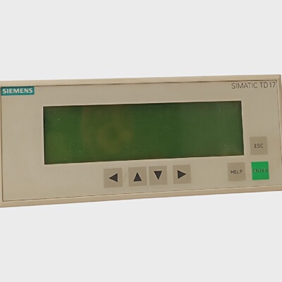 Siemens Simatic 6AV30171NE300AX0 Text Affichage Td 17DP12