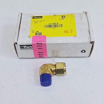 Parker 86 CBZB Adapter Tubing Pipe Box of 10 pcs