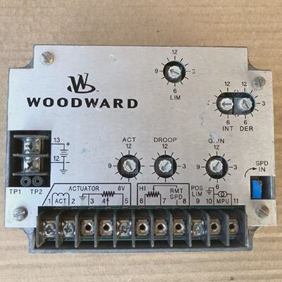 WOODWARD 82701060 SPEED CONTROLLER REV.C DYN110504004024 FIN