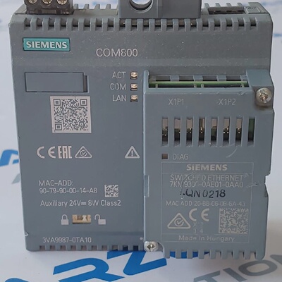 Siemens COM800 3VA99870TA10 Disjoncteur Donnes Serveur Avec