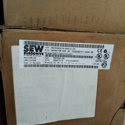 SEW变频器MDF60A00755A3400德国原装-议价