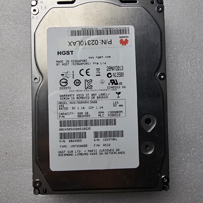 询价*HGST日立600GHUS156060VLS6001