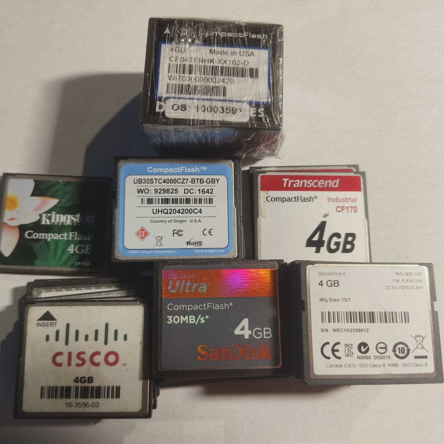 询/CF卡512MB1G2G8G4G闪存卡