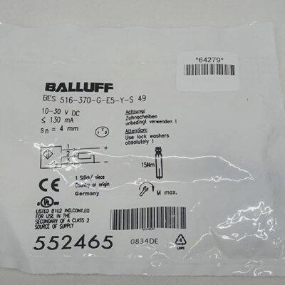 议价Balluff 552465 Bes 516370GE5YS 49 NeuOvp Versielt适用
