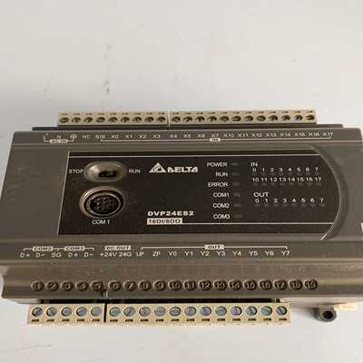 拆机台达PLC DVP24ES200T功能包好，实物拍摄，单~议价