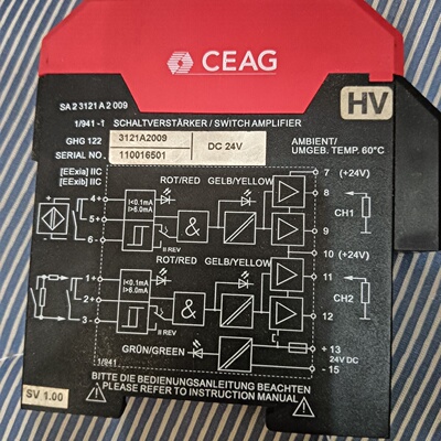 议价Imported Ceag Safety Relay Needs To Be Contacted For Dis