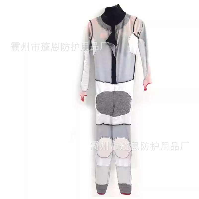 短道速滑全防切割连身服 运动紧身速干滑冰服滑冰训练连体服