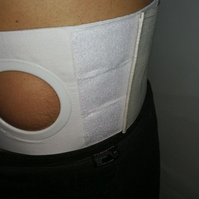 夏季透气造口腹带 结肠用造口腰带 弹力腹带固定底盘袋子造瘘腹带