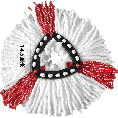 适配 o-cedar棉线替换头旋转三角形拖把布家用吸水尘推微力达墩布