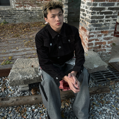 ATboa原色不掉色牛仔外套男女