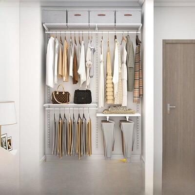 Midas 1.5米定制衣柜钢架全屋衣帽间家庭卧室储物柜简易壁挂式储