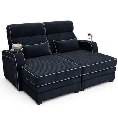 Multifunctional Sofa Set Double Seater Recliner Chaise Loung