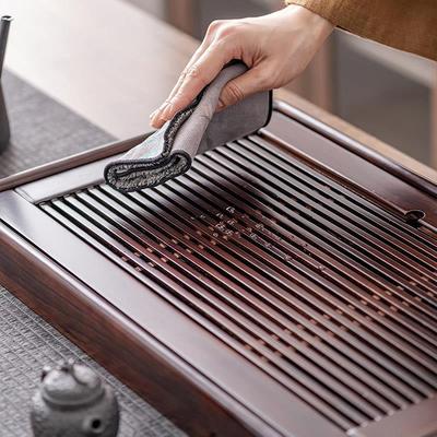 木茶盘家用茶小型家0424功夫茶具泡茶台现代居客实厅茶几托盛水蓄