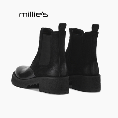 MILLIE'S妙丽复古加绒女靴巨好看