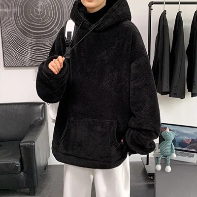 Men's 2025 Winter New Arrival Warm Lamb Fleece Jacket Thick