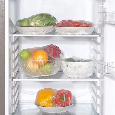 Reusable Disposable Food Cover Plastic Wrap Durable Elastic