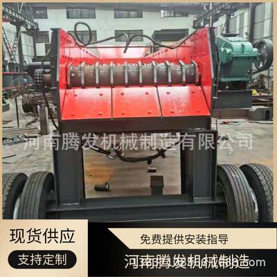供应建垃筛圾筑泥石分选机 移1240动式离蝶形滚轴多级联动土石分
