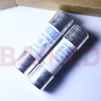 SIBA保险丝502043416A5020434.1614x51mmgRL0.8kVDC800V