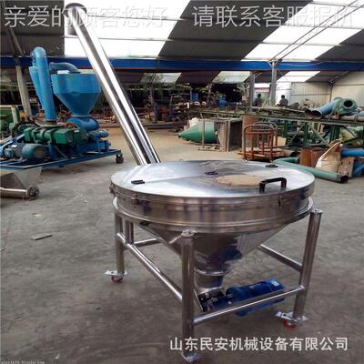 管食输送机砂散装粉煤灰上CKP料机 现货速发 304圆石英绞粮龙上料