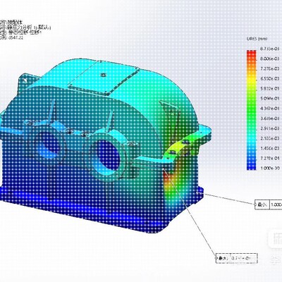 代做Ansys/solidworks软件有限元分析彷真/simulation应力分析