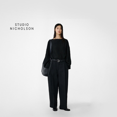 【早春新品】STUDIO NICHOLSON 26春季新品 女士LAU长袖上衣