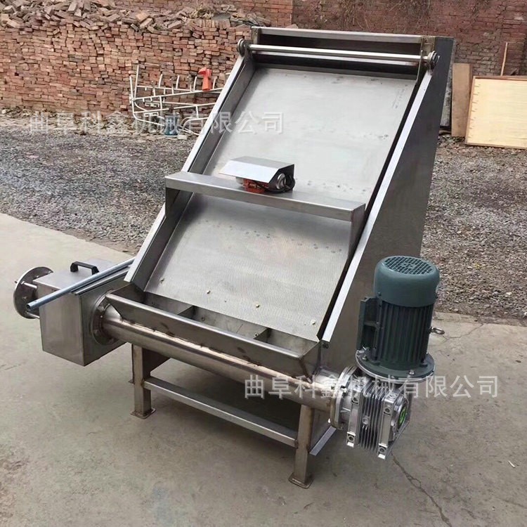 肉食鸡肉食鸭粪便处理机水泡粪纸浆挤干机养殖场粪污处理设备科鑫