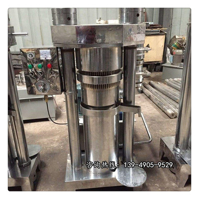 商用油桐籽榨油机城镇油坊用立式榨油机芝麻香油机