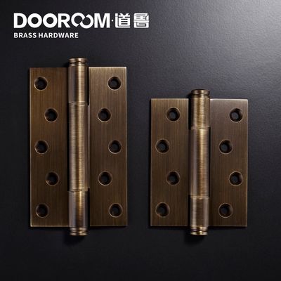 道鲁静音超加厚加粗转轴实木门铜合页寸寸房门实木大门活页