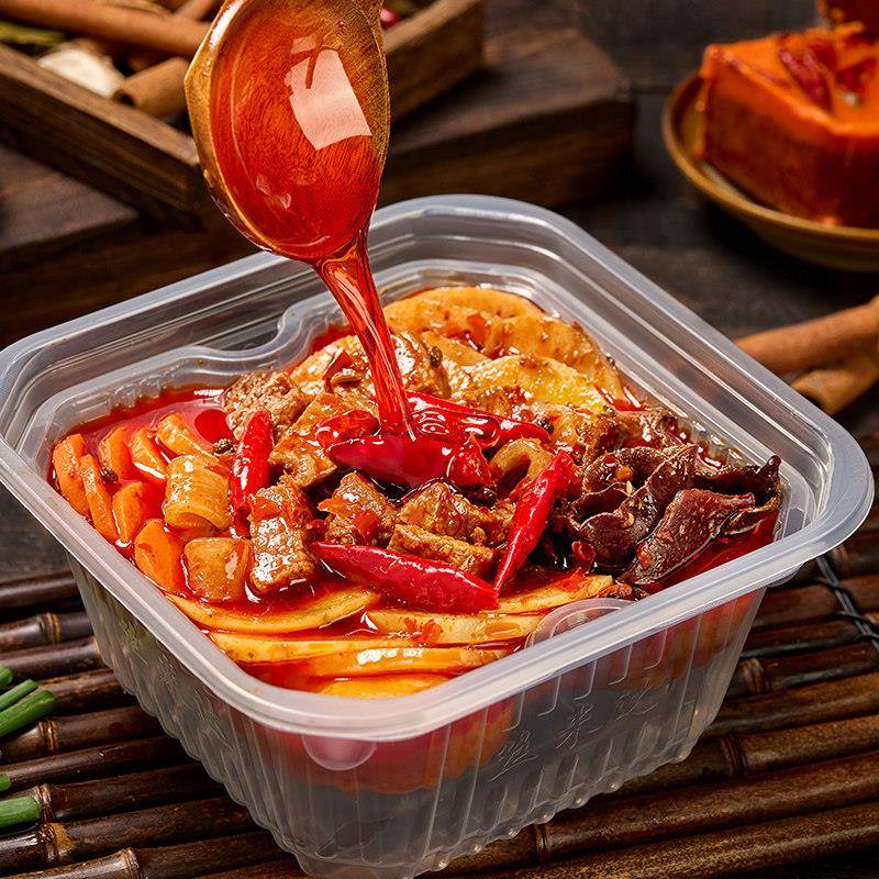 现货自煮速食[6盒7盒自热小火锅]方便速食品懒人重庆麻辣烫关东煮