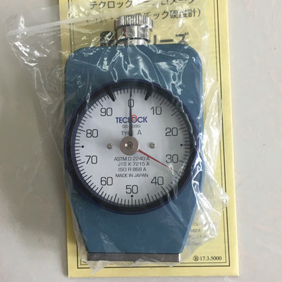 正品日本TECLOCK得乐GS-709g指针式橡胶硬度计测试仪器GS-709N