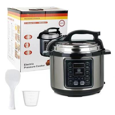 电压力锅大容量家用智能定时电饭锅Pressure cooker预约6L高压锅