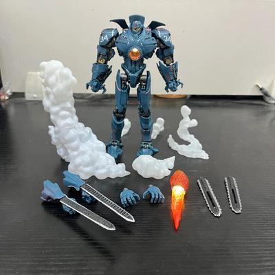 灵机魂环太平洋机超可动发光流浪者暴风赤红尤里卡男玩具模型摆件