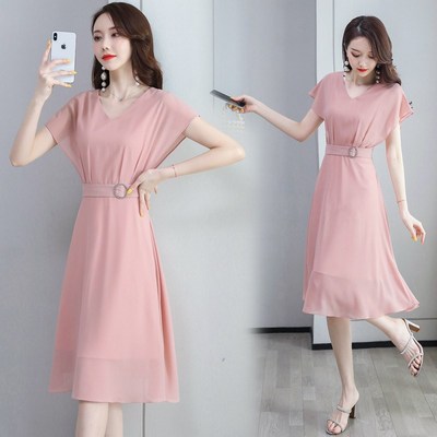 连衣裙流行大码穿搭单品长裙女装夏季独特漂亮新款流行夏日连身裙