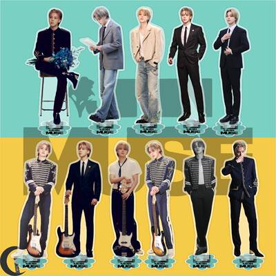 24年Jimin朴智旻15cm立牌新款亚克力双面立牌桌面摆件明星周边
