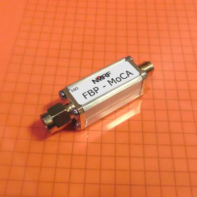 850-1500MHz MoCA系统专用LC分立元件带通滤波器 SMA接口