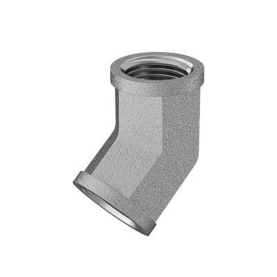 NPTF Female 耐极压碳钢内丝45弯头