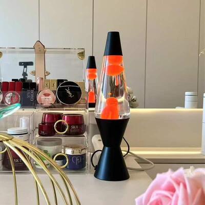 X战警熔岩灯葱蜡灯lavalamp装饰台灯水母灯浮游小夜灯火山岩浆灯