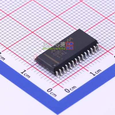 模拟开关/多路复用器 DG506ACWI+T SO-28 MAXIM(美信) 电子元器件