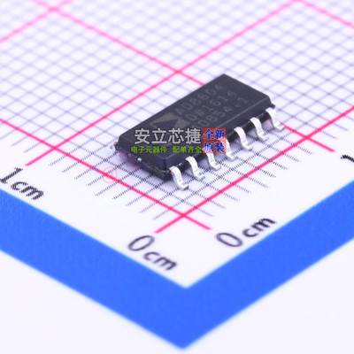 精密运放 AD8604DRZ SOIC-14 ADI(亚德诺) 电子元件配单全新原装