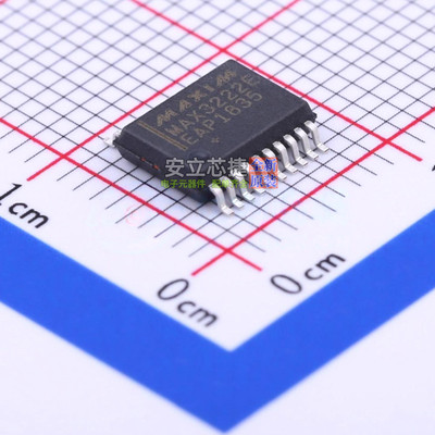 RS232芯片 MAX3222EEAP+T SSOP-20 MAXIM(美信) 电子元件全新原装