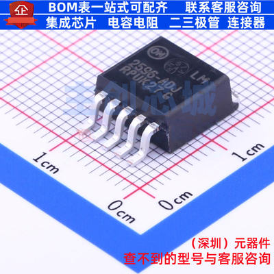 DC-DC电源芯片 LM2596DSADJR4G D2PAK-5 onsemi(安森美) 全新原装