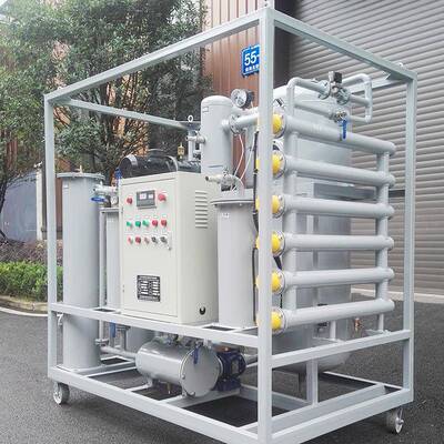 ZJR汽轮机EH油磷酸酯抗燃液压油除酸双级真空滤油机